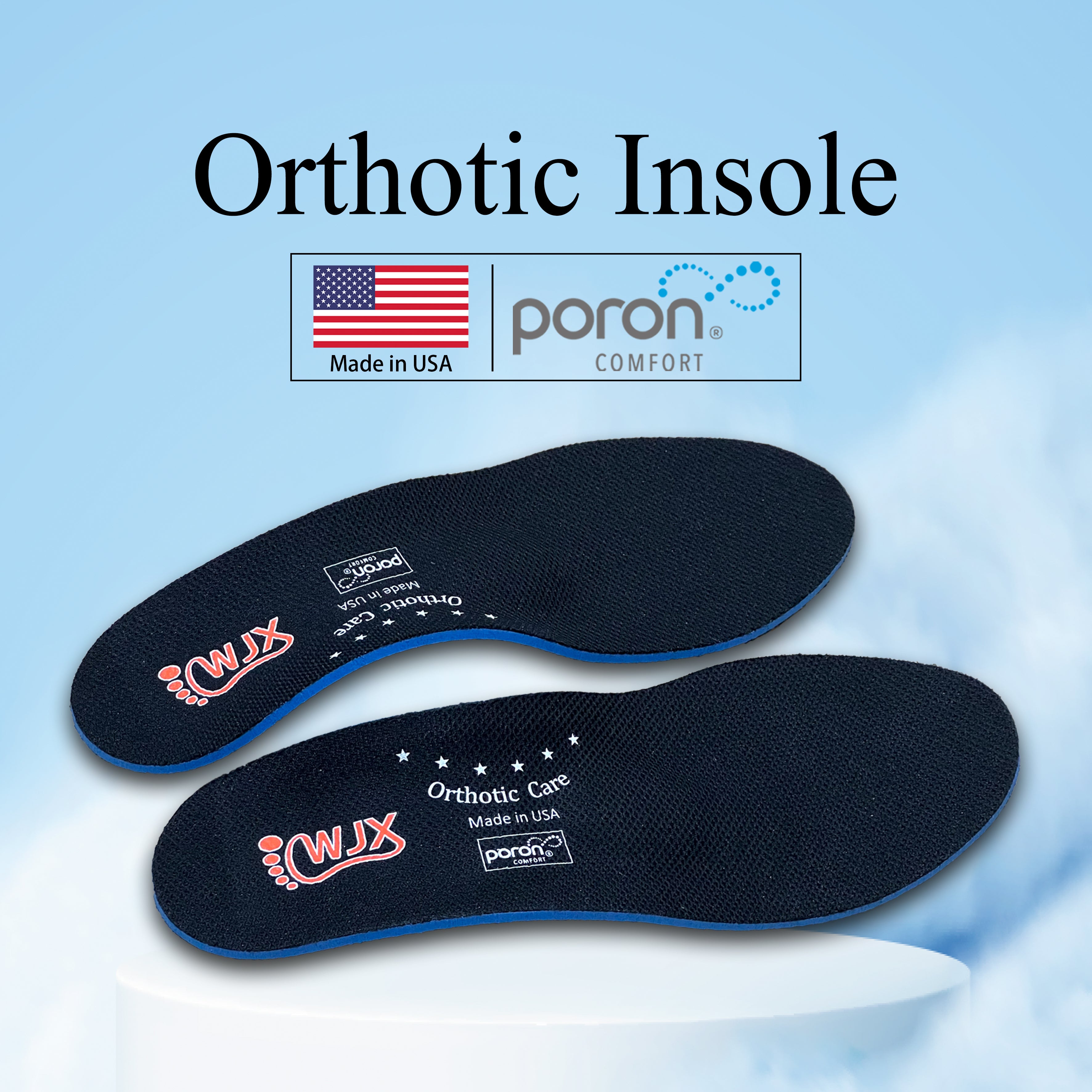 WJX PORON® Orthotic Care Insoles – WJX Malaysia